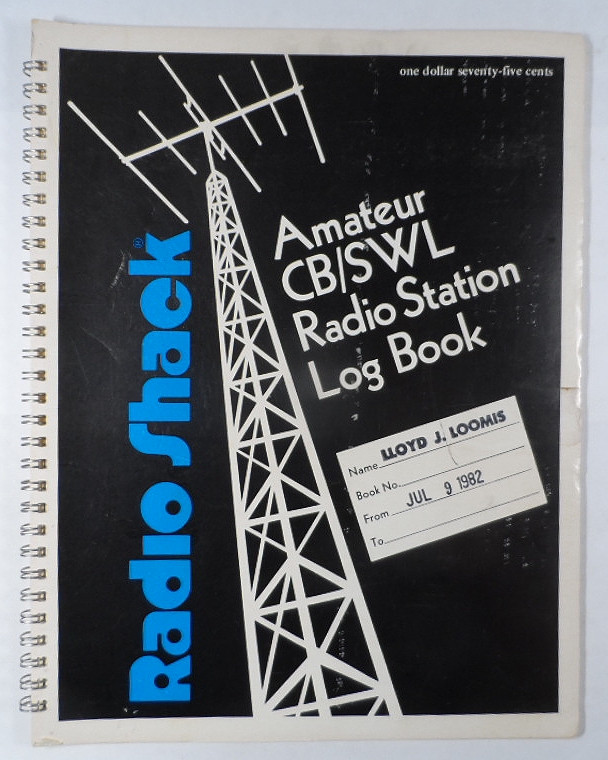 Radio Shack Original Unused Amateur, CB & SWL Radio Log Book #2
