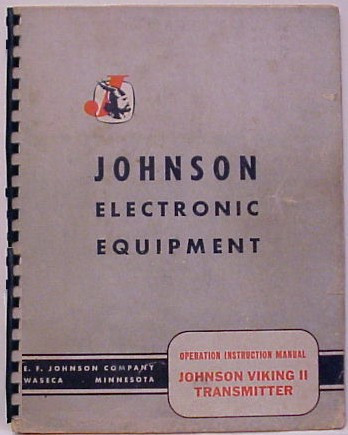 EF Johnson Viking II Transmitter Manual Reproduction
