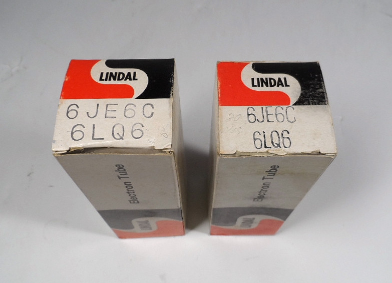 Lindal Pair of 6LQ6 / 6JE6C NOS Amplifier Tubes for HF Amplifiers ...