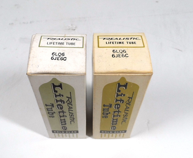 Sylvania Pair of 6LQ6 / 6JE6C NOS Amplifier Tubes for HF Amplifiers ...