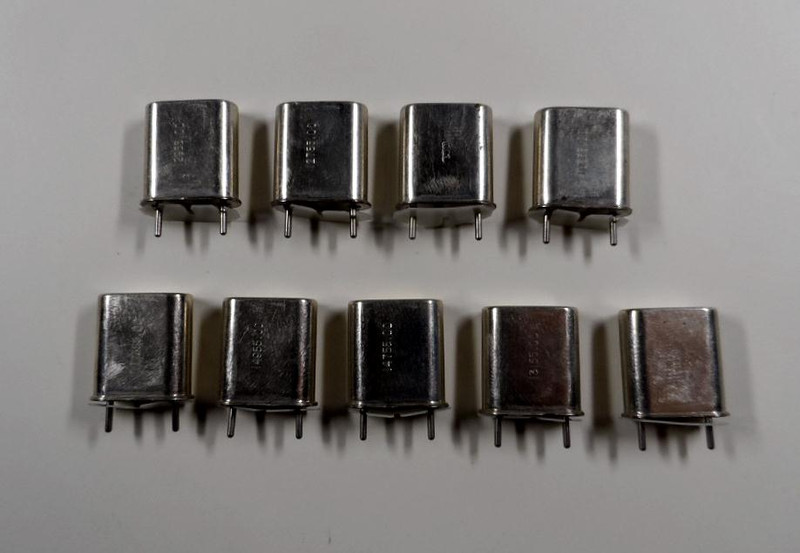 Collins NOS Crystal Set of 9 for the KWM-2 and S-Line 10555.00, 12355. ...