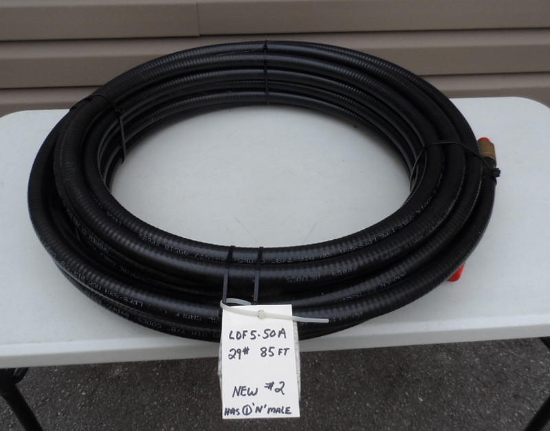 Andrew LDF5-50, 85 Feet of 7/8 Heliax Hard Line with 1 Female N ...