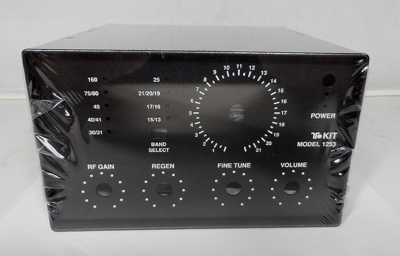 Ten-Tec Model 1253, 9 Band Shortwave Receiver Kit Unbuilt Kit
