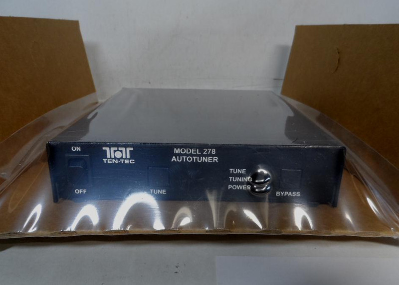 Ten-Tec Model 278 Automatic Antenna Tuner with the Original Manual, New ...