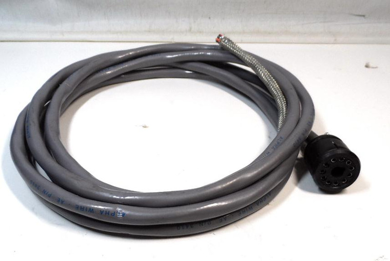 Collins 10 Foot Replacement Power Cord with 11 pin Female Octal Plug ...