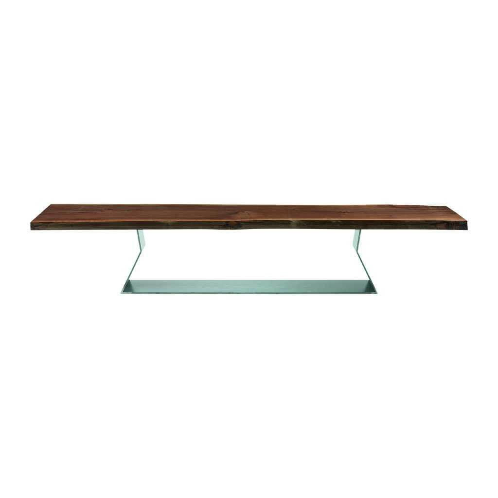 Wood Iron Bench | Bedrock Natural Edge Designer Bench