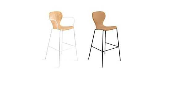 Custom Ear Stool | Wood and Metal Bar Stools - Mondo