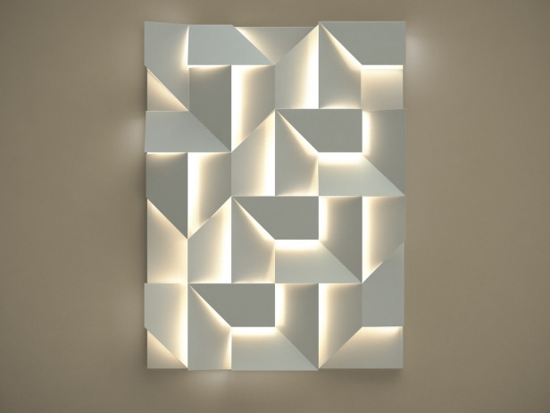 WALL SHADOW LAMP – Sleek White Wall Sconce for Soft Light