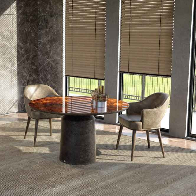 Siana Round Dining Table | Furniture for Elegant Dining