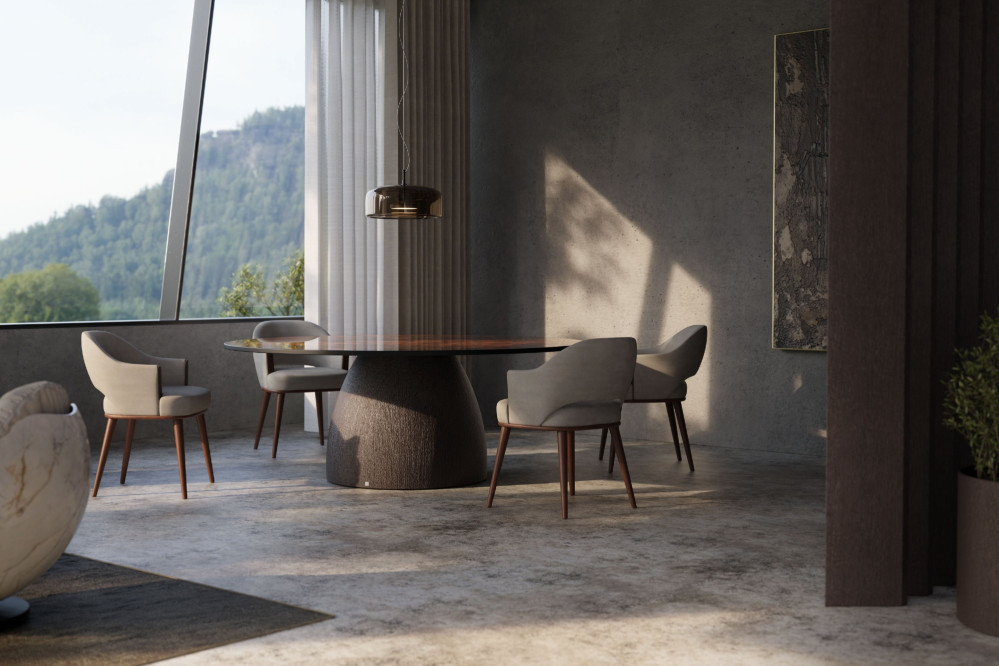 Barrel Dining Table DINING TABLES from Mondocollection.com