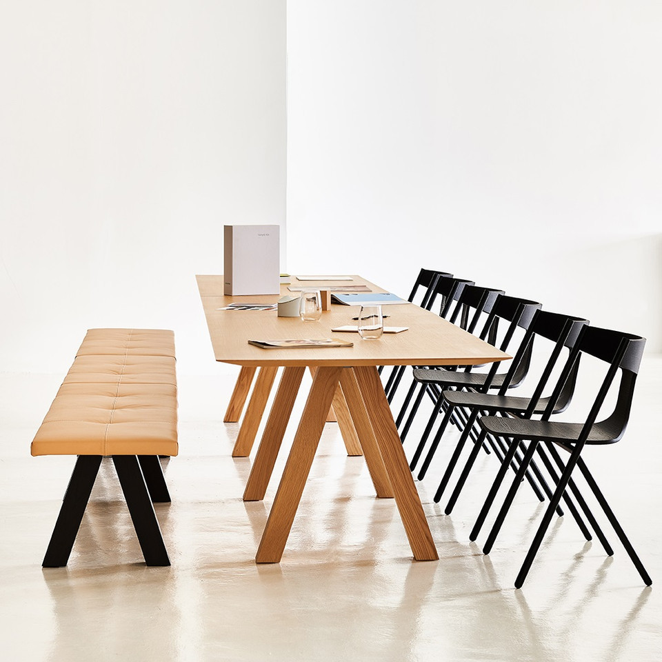 Trestle Double Bench from Mondocollection.com