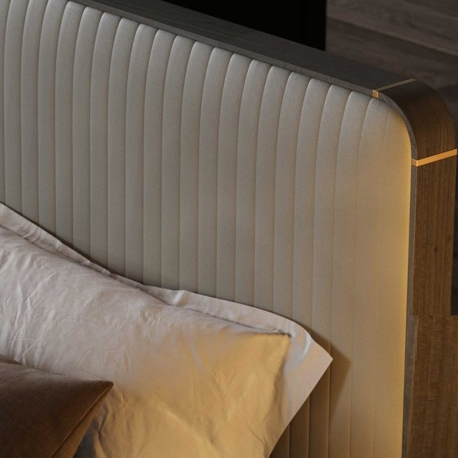 Luxury Upholstered Bed Design | Master Bedroom Bed Designs