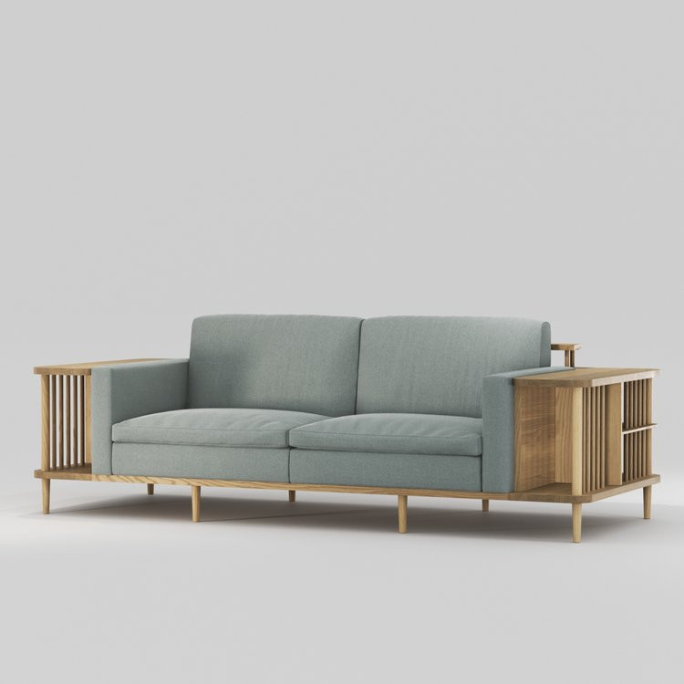 Scaffold Sofa SolidOak Sofa | Mondo Collection