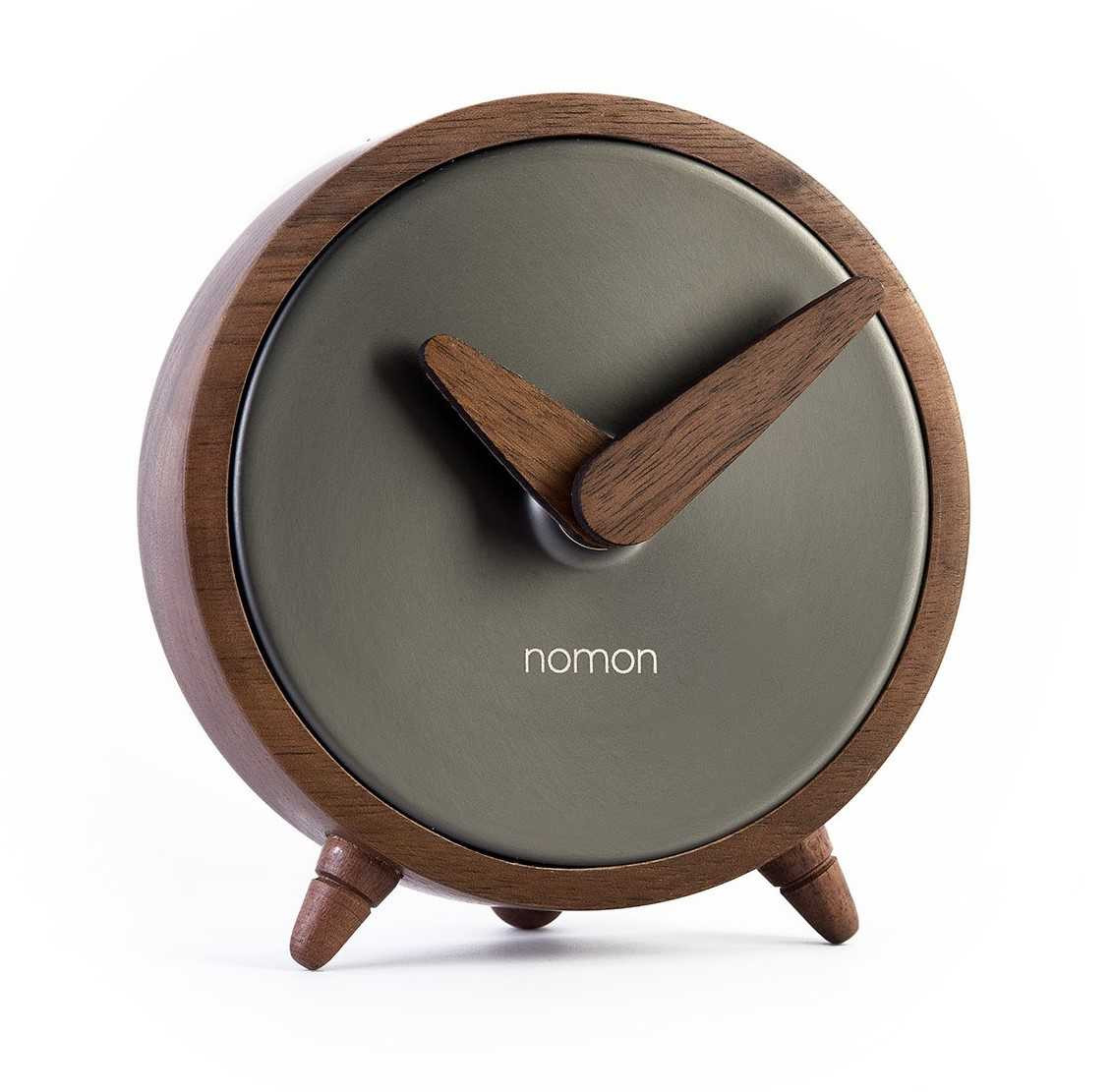 ÁTOMO DESKTOP CLOCK: Unique Wooden Clock for Your Desk