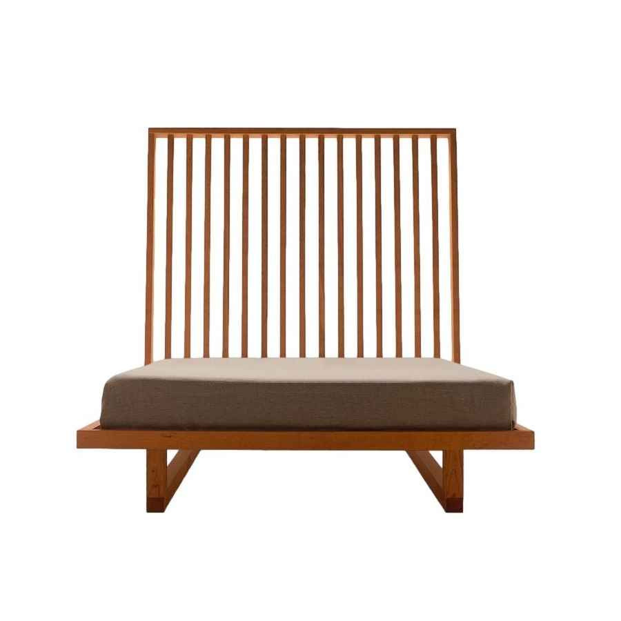 Adjustable Bed Night Bed | Luxury Walnut Bed Frame by Mondo