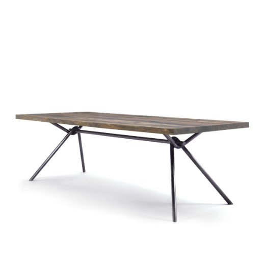 Iron Squared Table DINING TABLES from Mondocollection.com