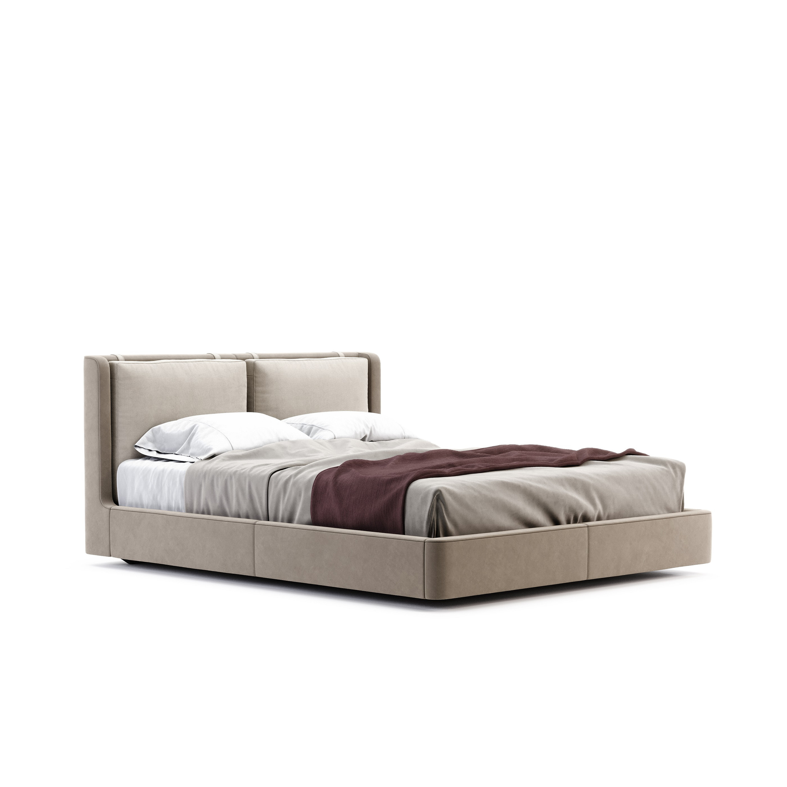 Order Luxury Kelsi Wingback Bed | Mondo Collection