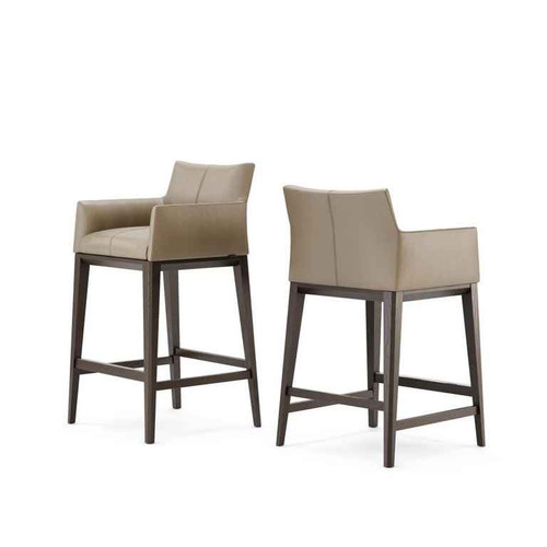 Carter Upholstered Counter Stools | Luxury Seating Mondo