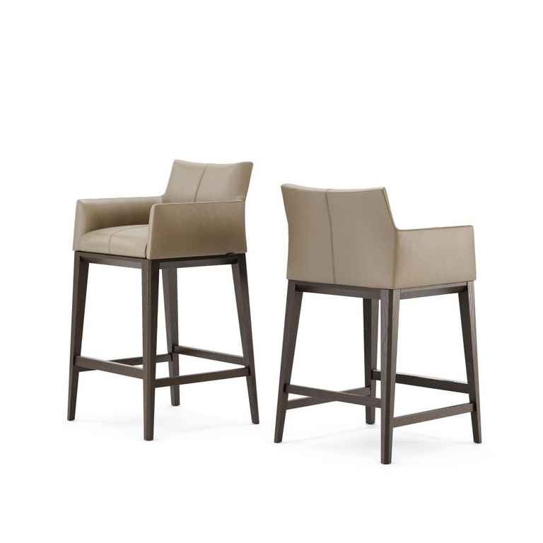Carter Upholstered Counter Stools | Luxury Seating Mondo