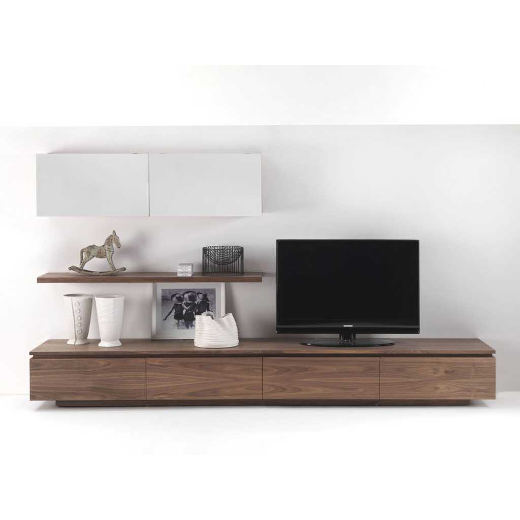 Modular Media System & Floating Shelf | Mondo Collection
