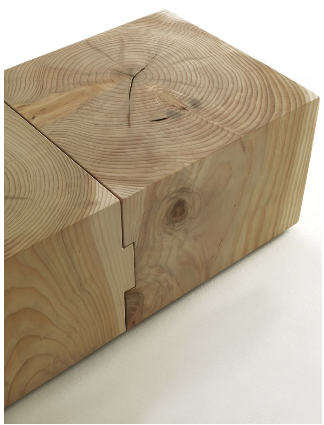 Eco Block Rectangular Table: Sustainable and Stylish