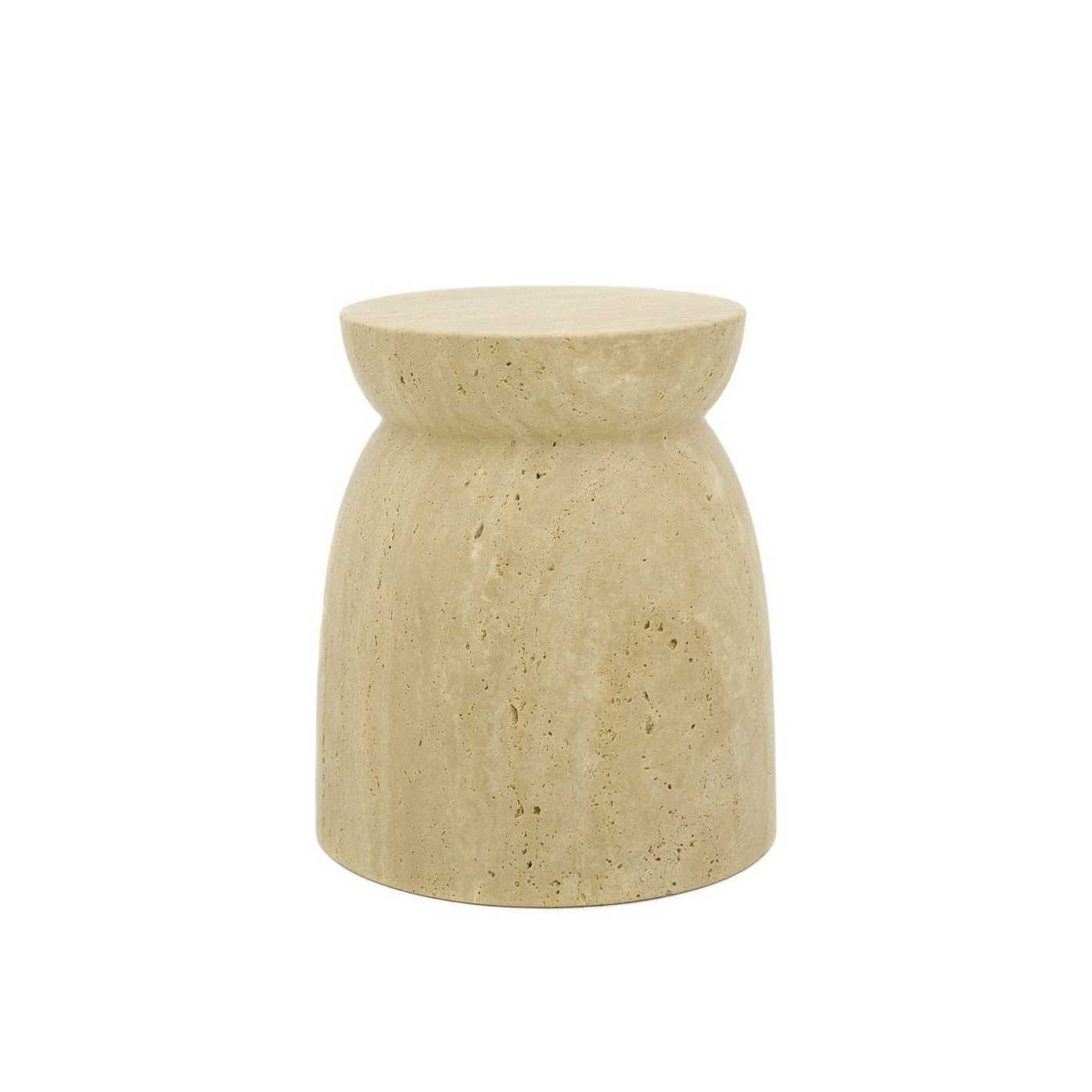 Japan Stool in Travertine | Japan Stool - Mondo Collection