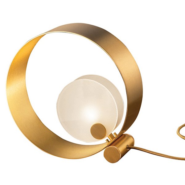 Sound Table Lamp-QUICKSHIP with Elegant Glass Lamp Shade