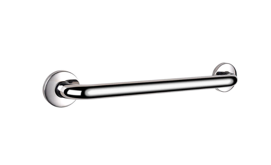 300mm Straight Grab Rail Polished Stainless Steel - WHO Bathroom Warehouse