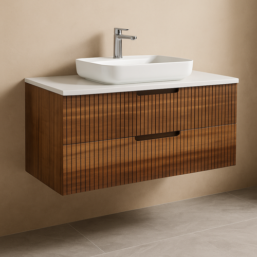 ALEXANDRA VANITY - WOOD GRAIN - WHO Bathroom Warehouse