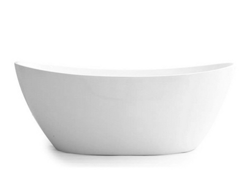 EVIE FREESTANDING BATH - GLOSS WHITE - WHO Bathroom Warehouse