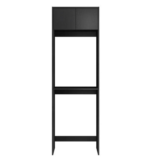 BYRON/BONDI TALL WASHING MACHINE CABINET - BLACK OAK - WHO Bathroom ...
