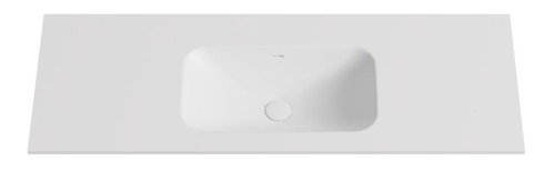 CHIEFLY SOLID SURFACE BASIN TOP - 1200 - WHO Bathroom Warehouse