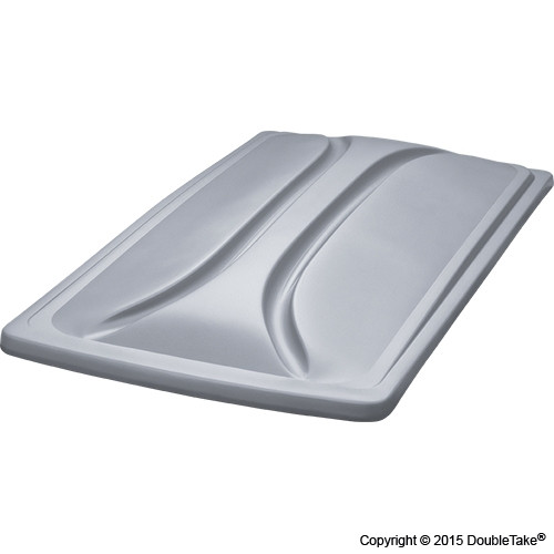 Double Take 80" Long Track Top - silver