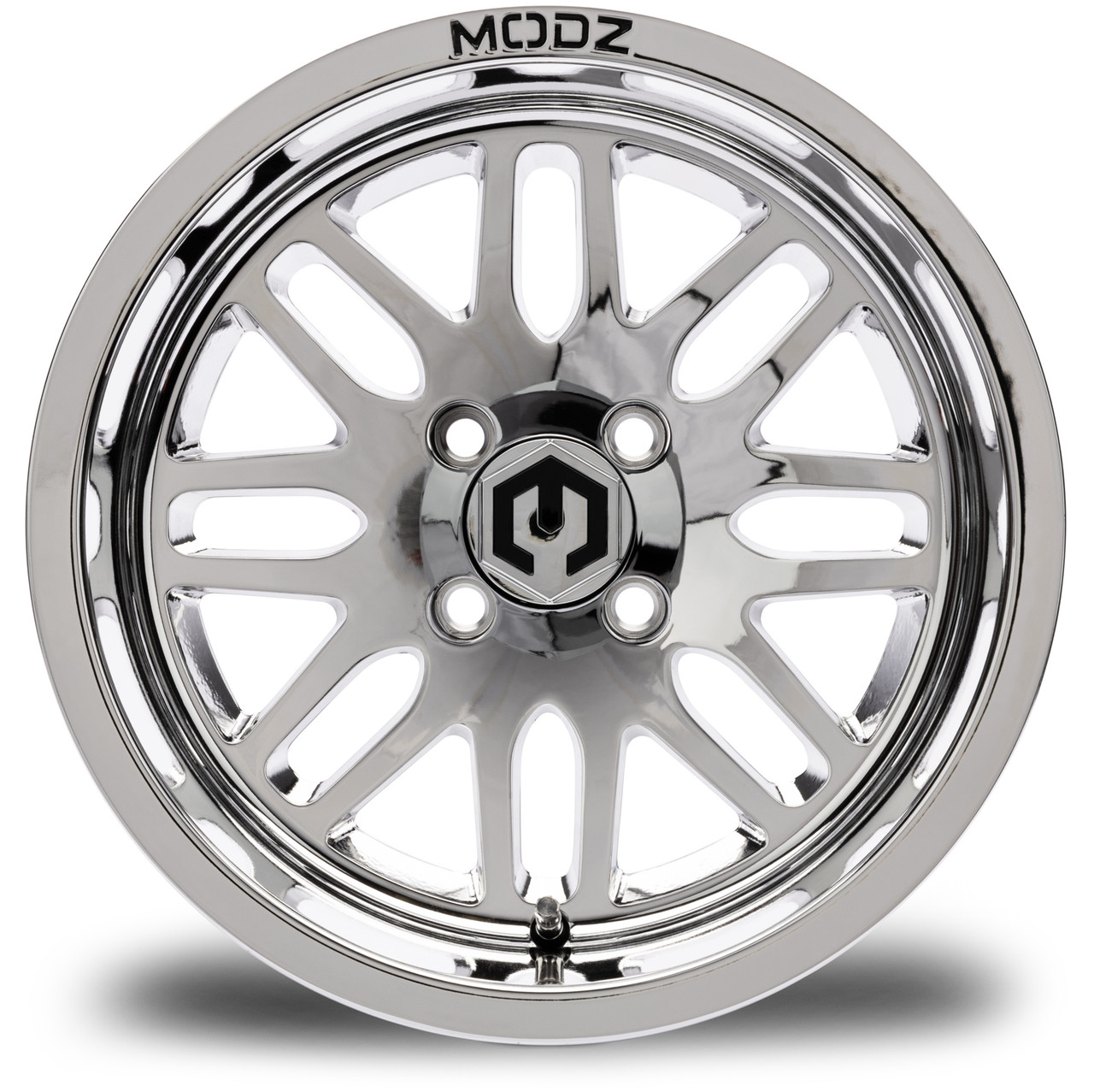 MODZ® 14" Mayhem Chrome Golf Cart Wheel