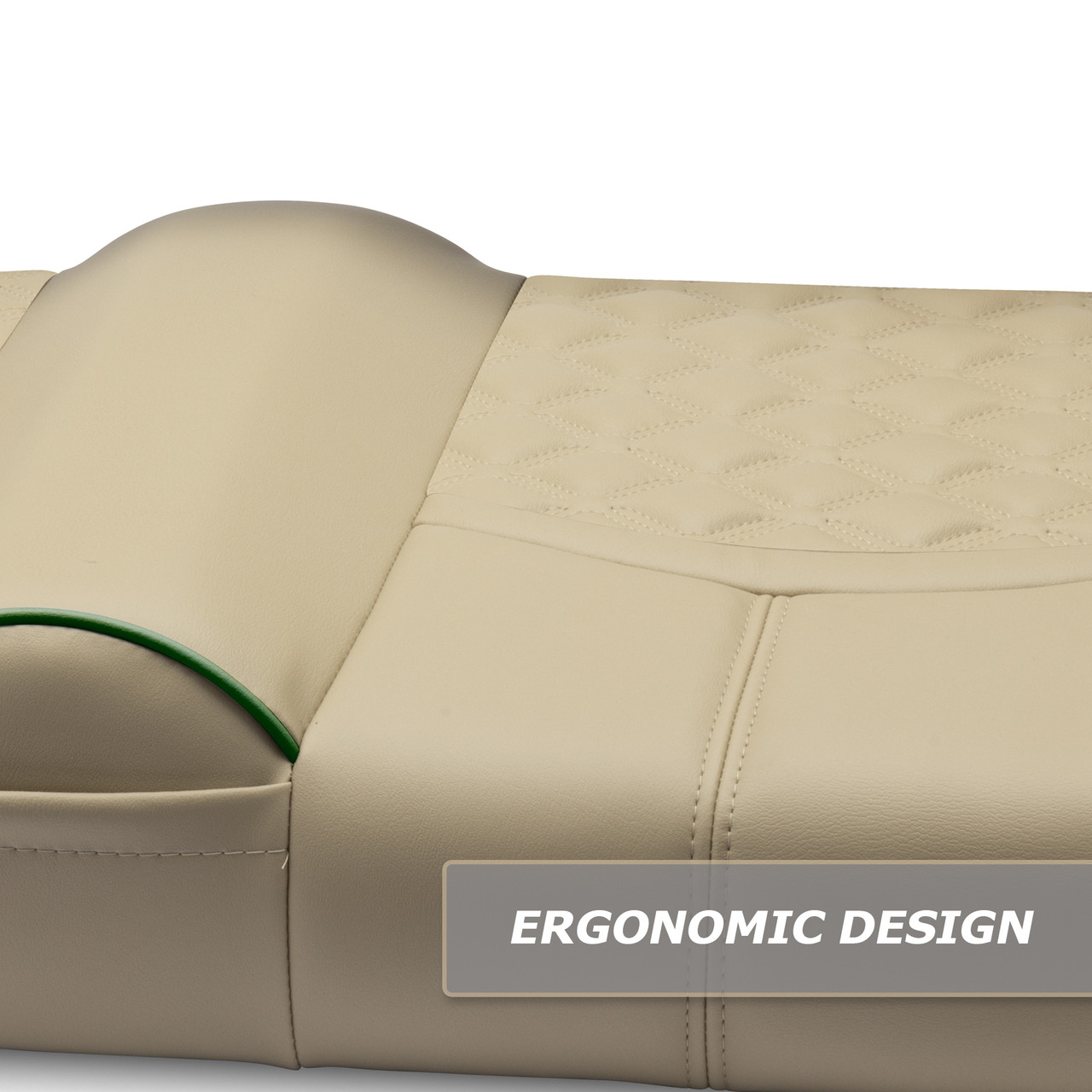 MODZ® FS1 Custom Front Seat - Khaki Base - Choose Pattern and Accent Colors