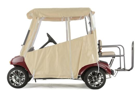 Club Car DS 2000.5-UP "Touring" Enclosure - Ivory Color