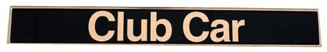 Club Car Name Plate 82-04 DS | Golf Cart Parts
