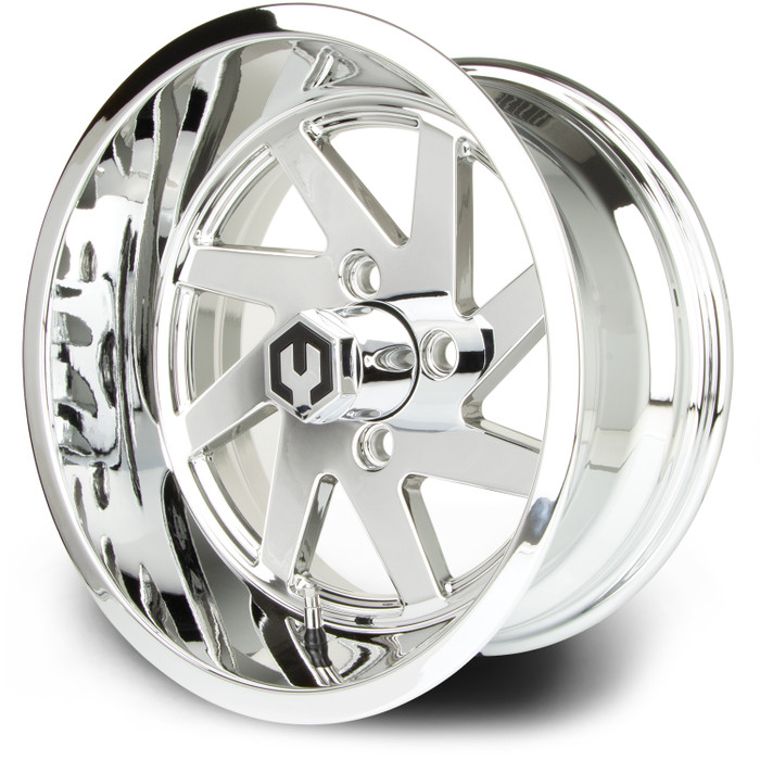 MODZ® 14" Fury Chrome Golf Cart Wheel