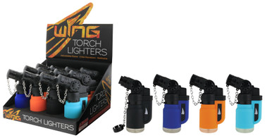 Soft Smooth Touch Capital Torch Lighter (12/288)