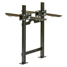 Smith 0700-D Back-to-Back Floor Mount Lavatory Support System