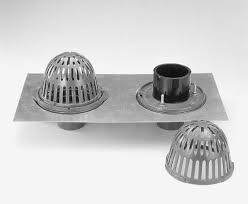 Watts RD-260 8" Combination Drain & Secondary Overflow