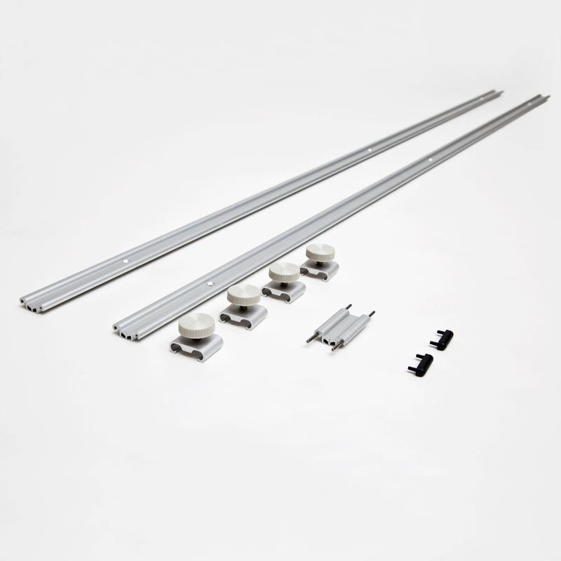 Banner Straight Track System Kit | Flush-Mount Wall Banner Rail