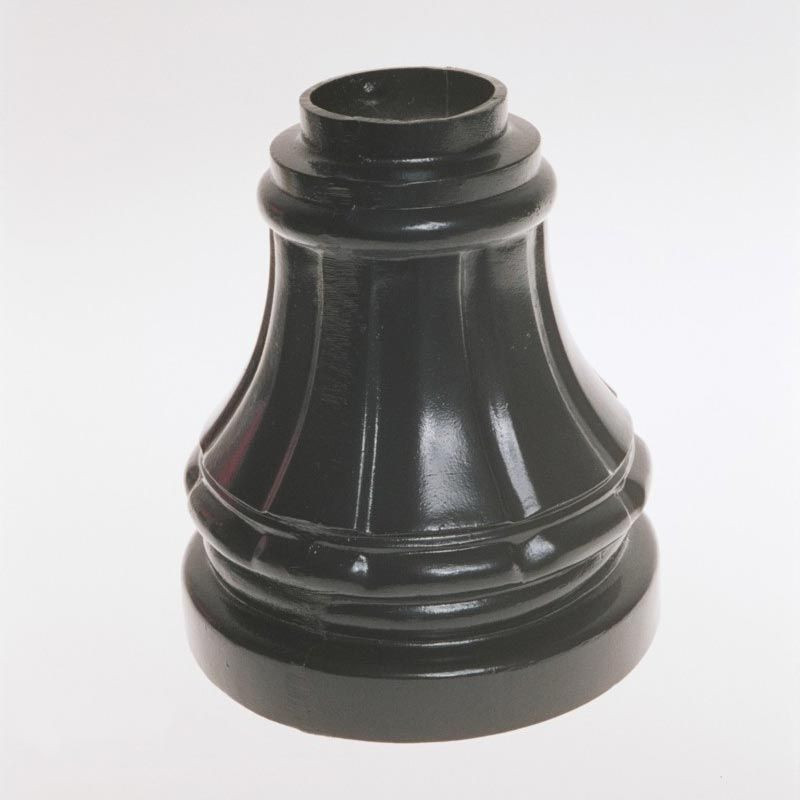 10"H Cast Aluminum Post Base- 3" Diameter Post