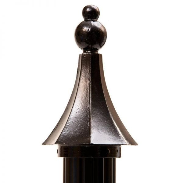 Cast Aluminum Arrow Finial for 3" Diameter Posts