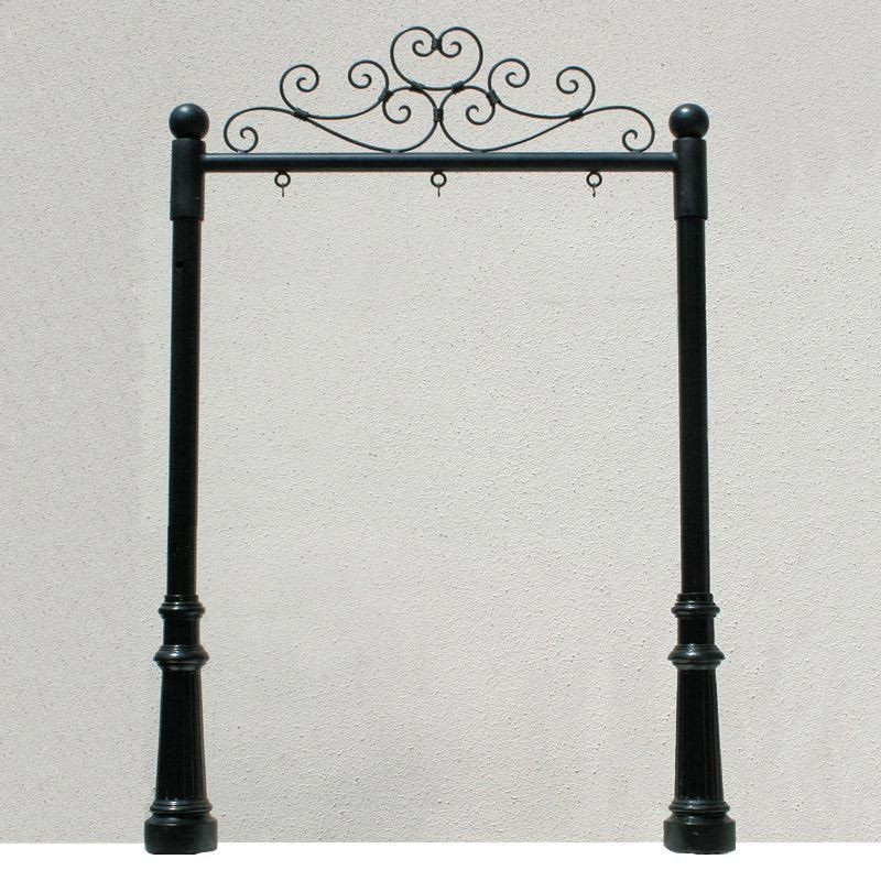 50" Ornamental Post and Panel System