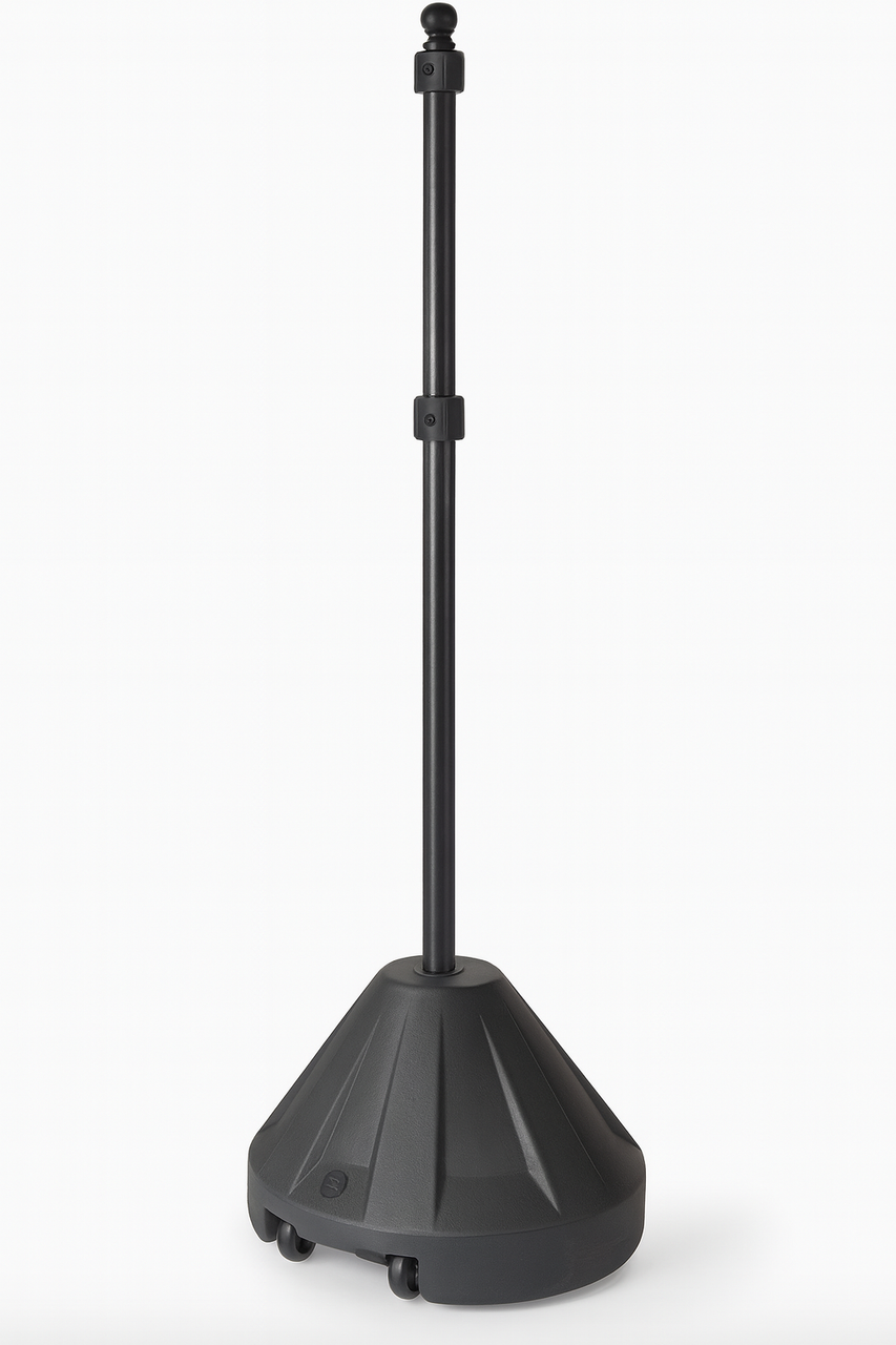 Portable Sidewalk Sign Pole 48" - 60" Height