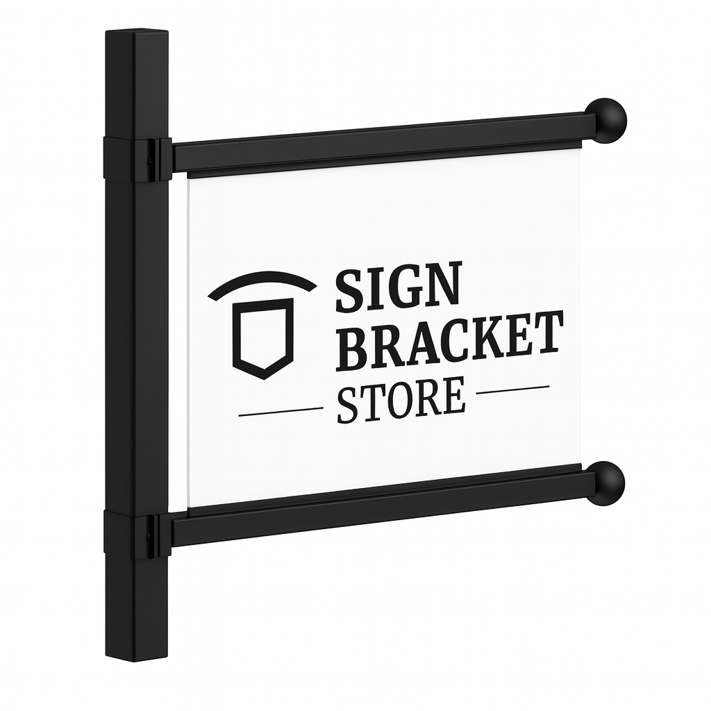 Montamar Post Mount Rigid Banner System – Single & Double U-Channel ...