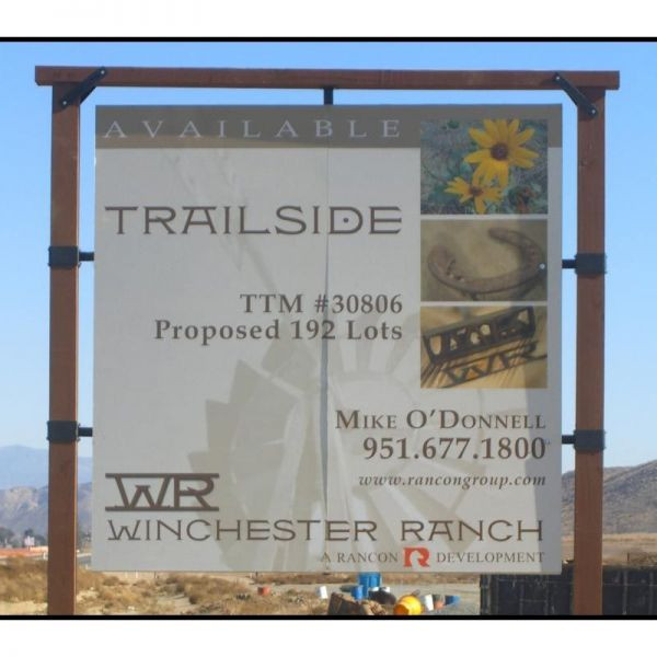 Post and Panel - Double Post - Sign Bracket Store