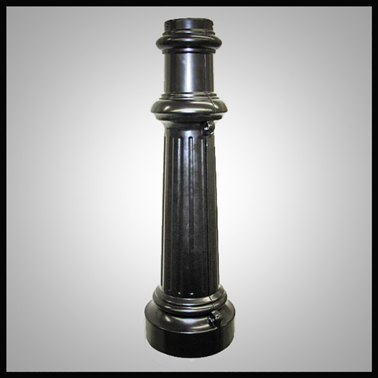 25" SPLIT Cast Aluminum Base