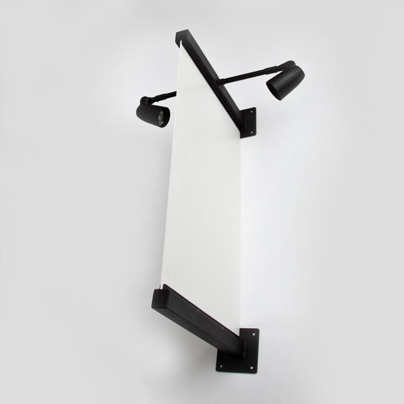 Set of 2 Lighted Montamar Channel Sign Brackets